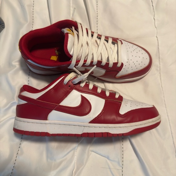 Nike | Shoes | Mens Red Dunks | Poshmark